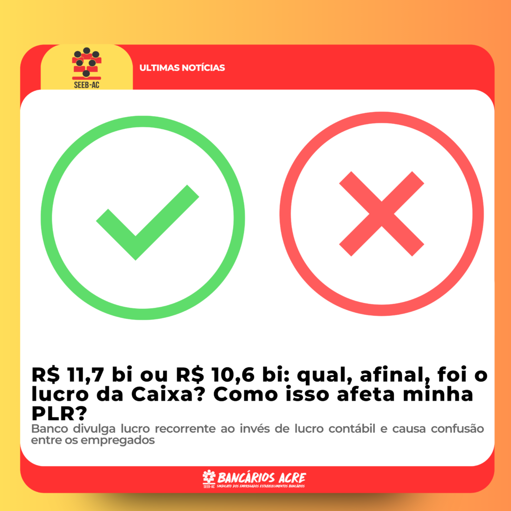 R$ 11,7 bi ou R$ 10,6 bi: qual, afinal, foi o lucro da Caixa? Como isso ... R$ 11,7 bi ou R$ 10,6 bi: qual, afinal, foi o lucro da Caixa? Como isso ...